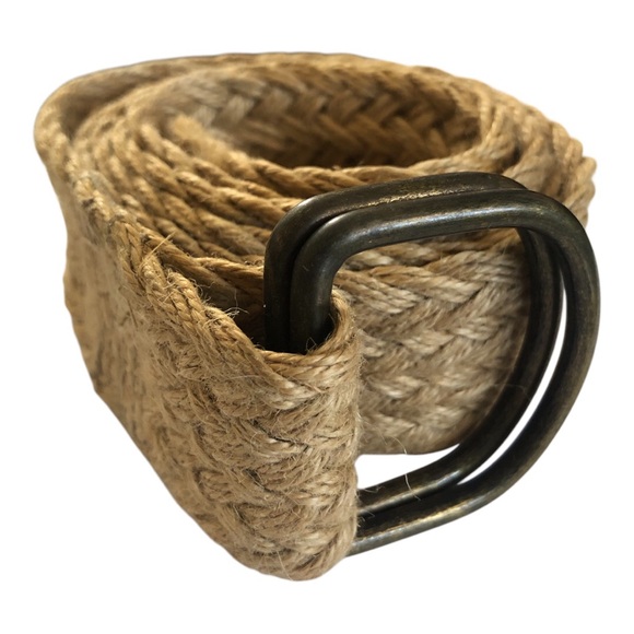 Accessories | Womens Natural Jute Belt Beige | Poshmark